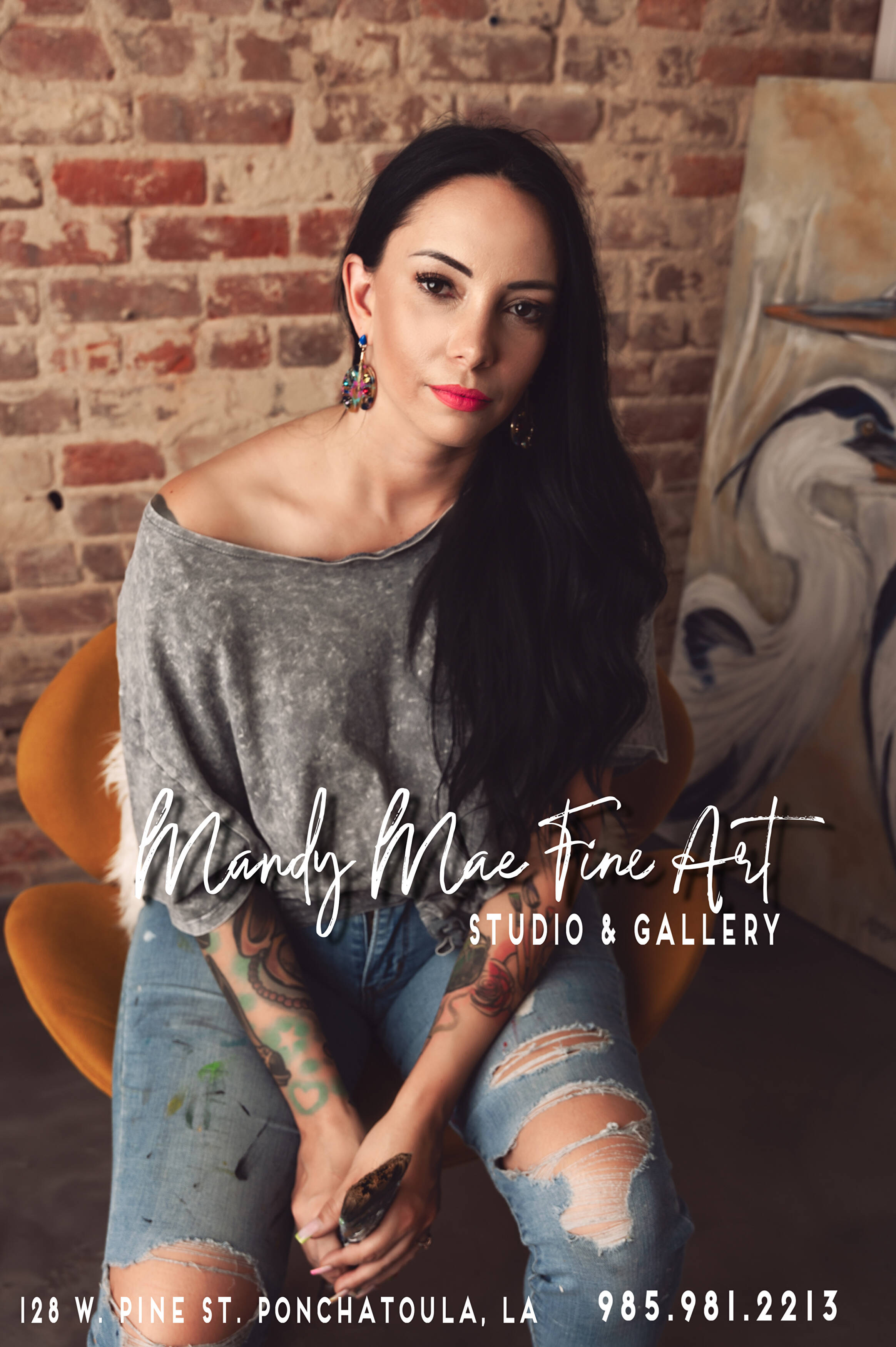 based in ponchatoula louisiana mandy mae is a self taught impressionist ...